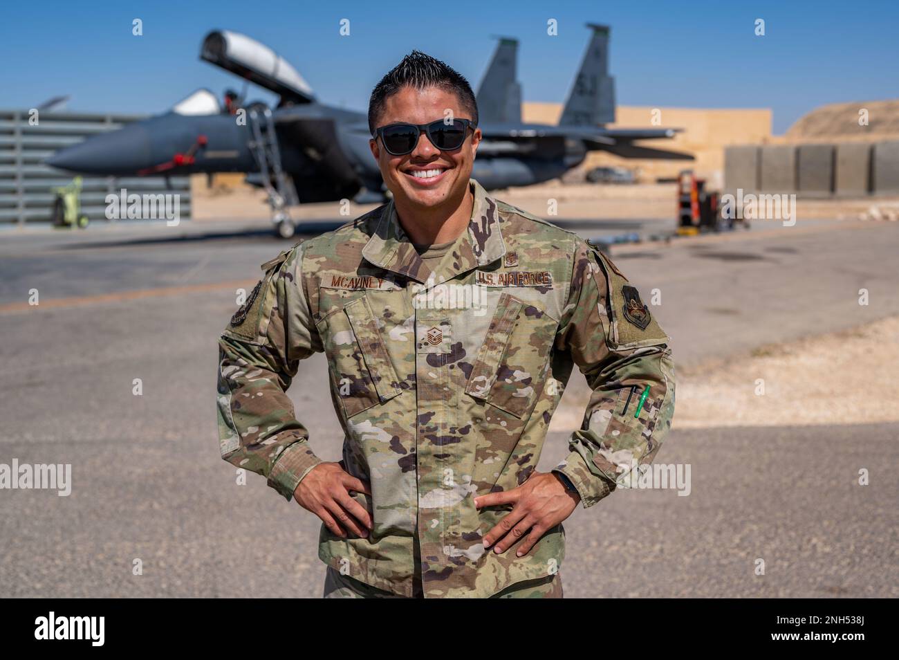 Master Sgt. Kayleigh McAviney, 335th Fighter Generation Squadron first ...
