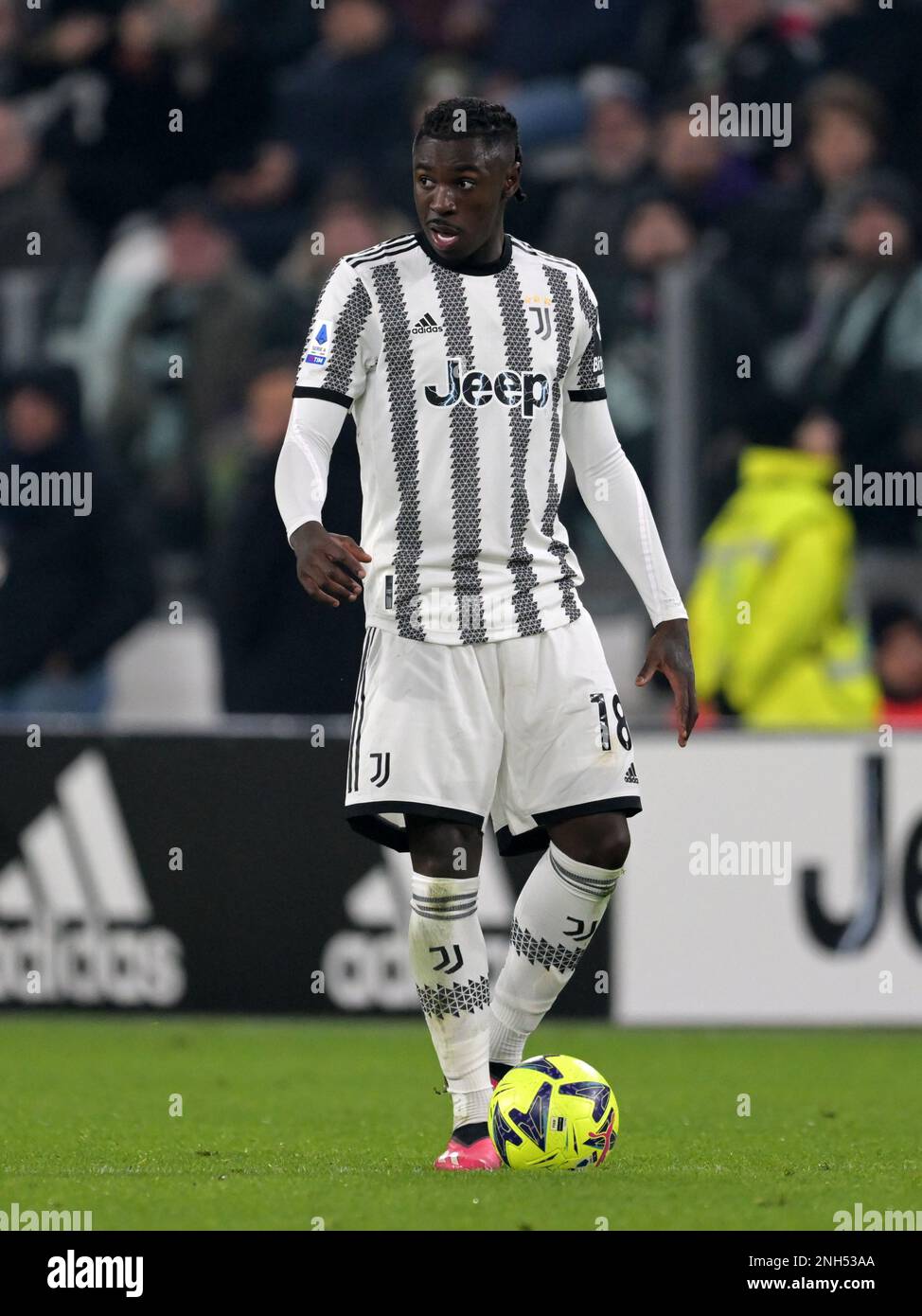 TURIN - Moise Kean of Juventus FC during the Italian Serie A match ...