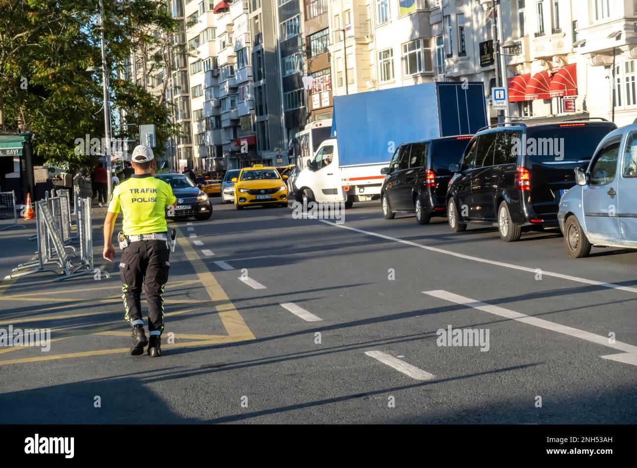 Trafic police in Istanbul Turkey Stock Photo - Alamy