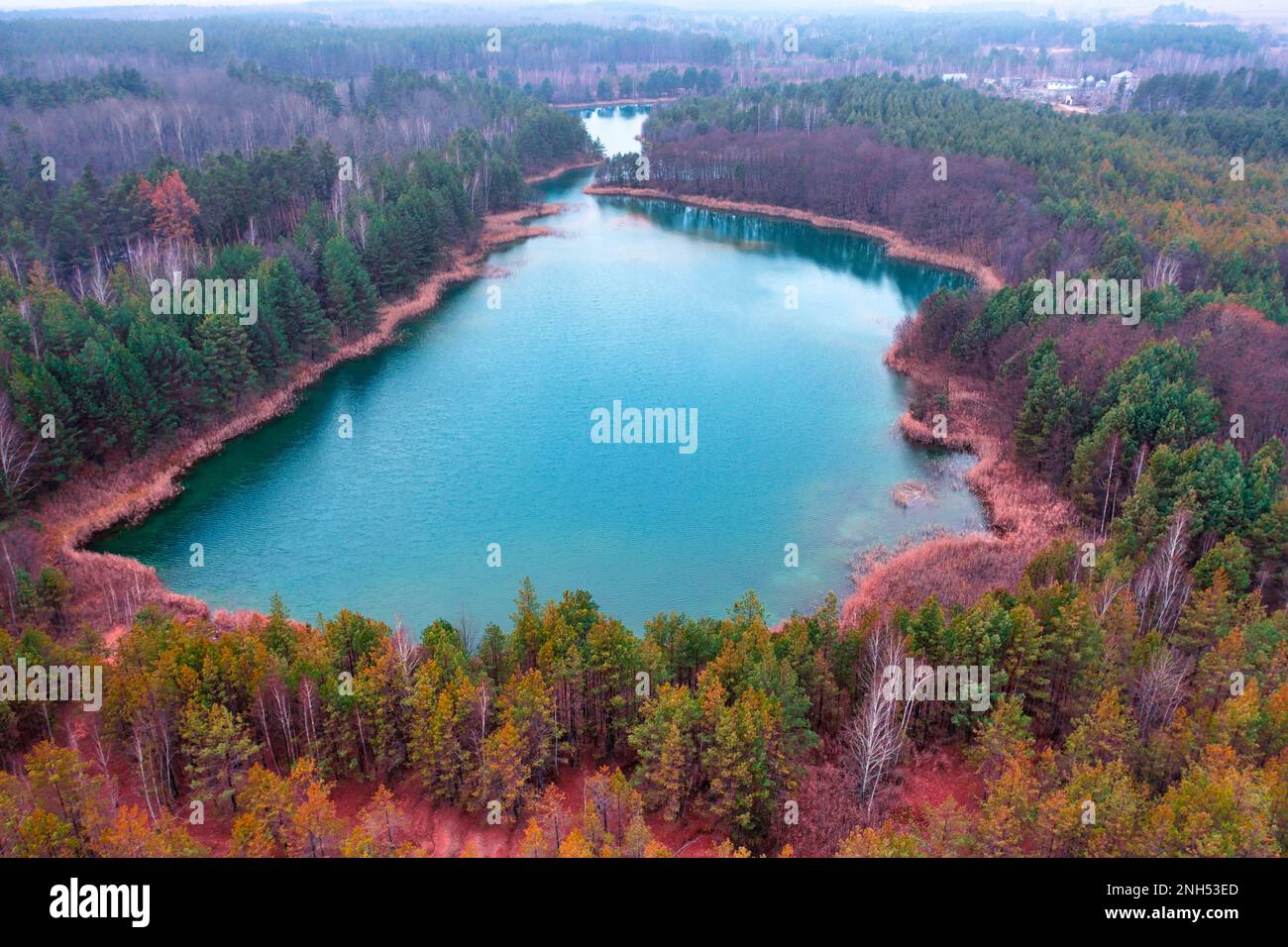 Canadian Wilderness L Shaped Lake