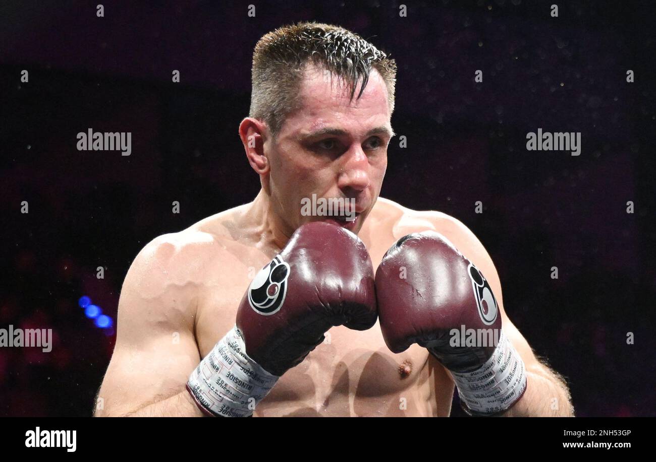 Stuttgart, Germany. 18th Feb, 2023. Boxing: Felix Sturm from Germany ...