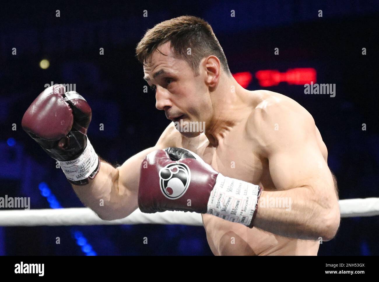 Stuttgart, Germany. 18th Feb, 2023. Boxing: Felix Sturm from Germany ...