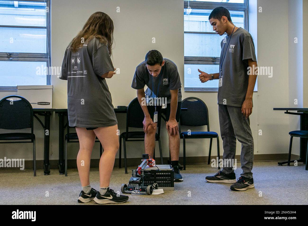Jrotc robotics hi-res stock photography and images - Alamy