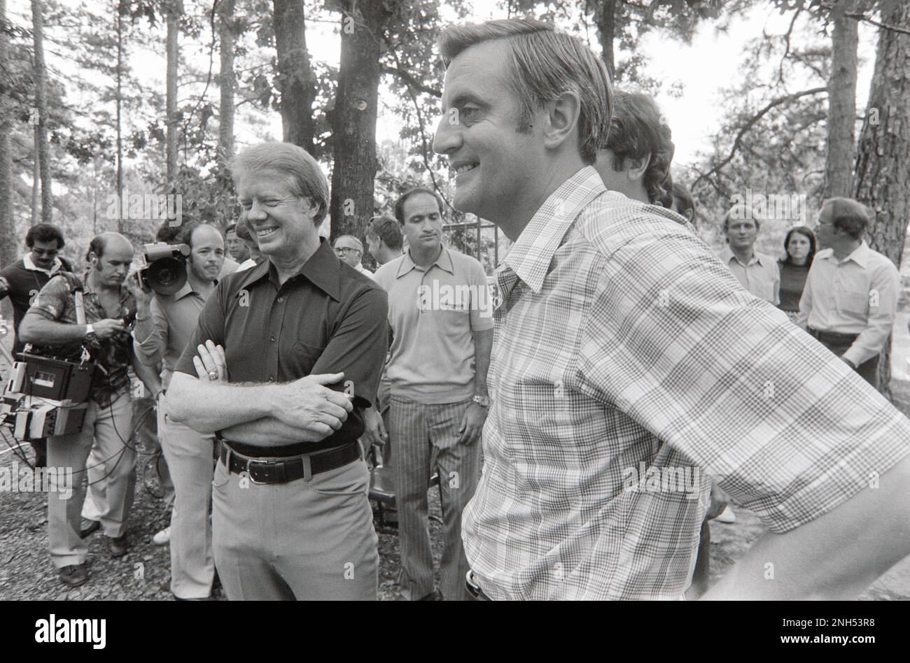 Jimmy Carter and Walter Mondale chat with TIME White House ...