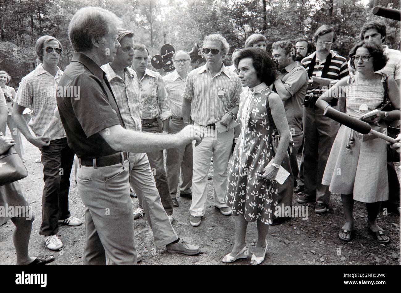 Jimmy Carter and Walter Mondale chat with TIME White House ...