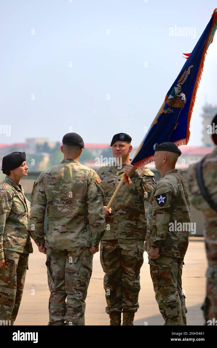 Today, 4-2 Attack Battalion held a change of command at Camp Humphreys ...