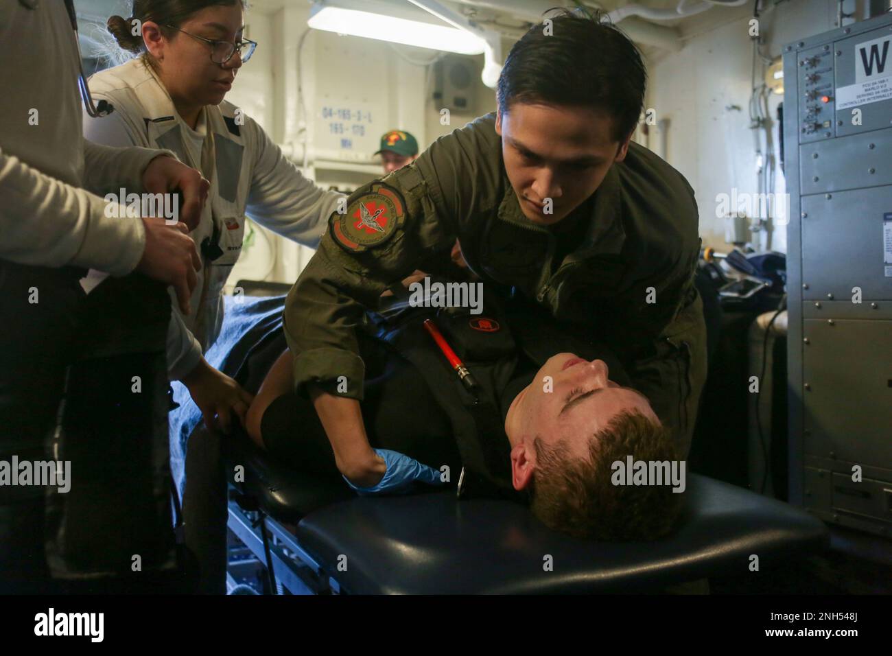 PHILIPPINE SEA (June 21, 2022) Hospital Corpsman 3rd Class Zachary ...
