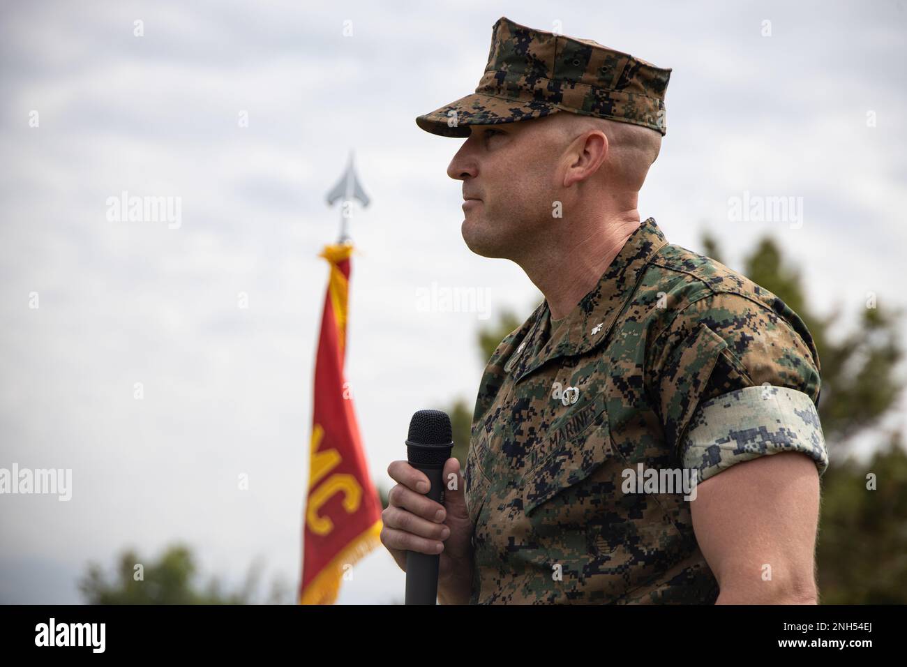 U.S. Marine Corps Lt. Col. Stephen G. Page, the commanding officer of ...
