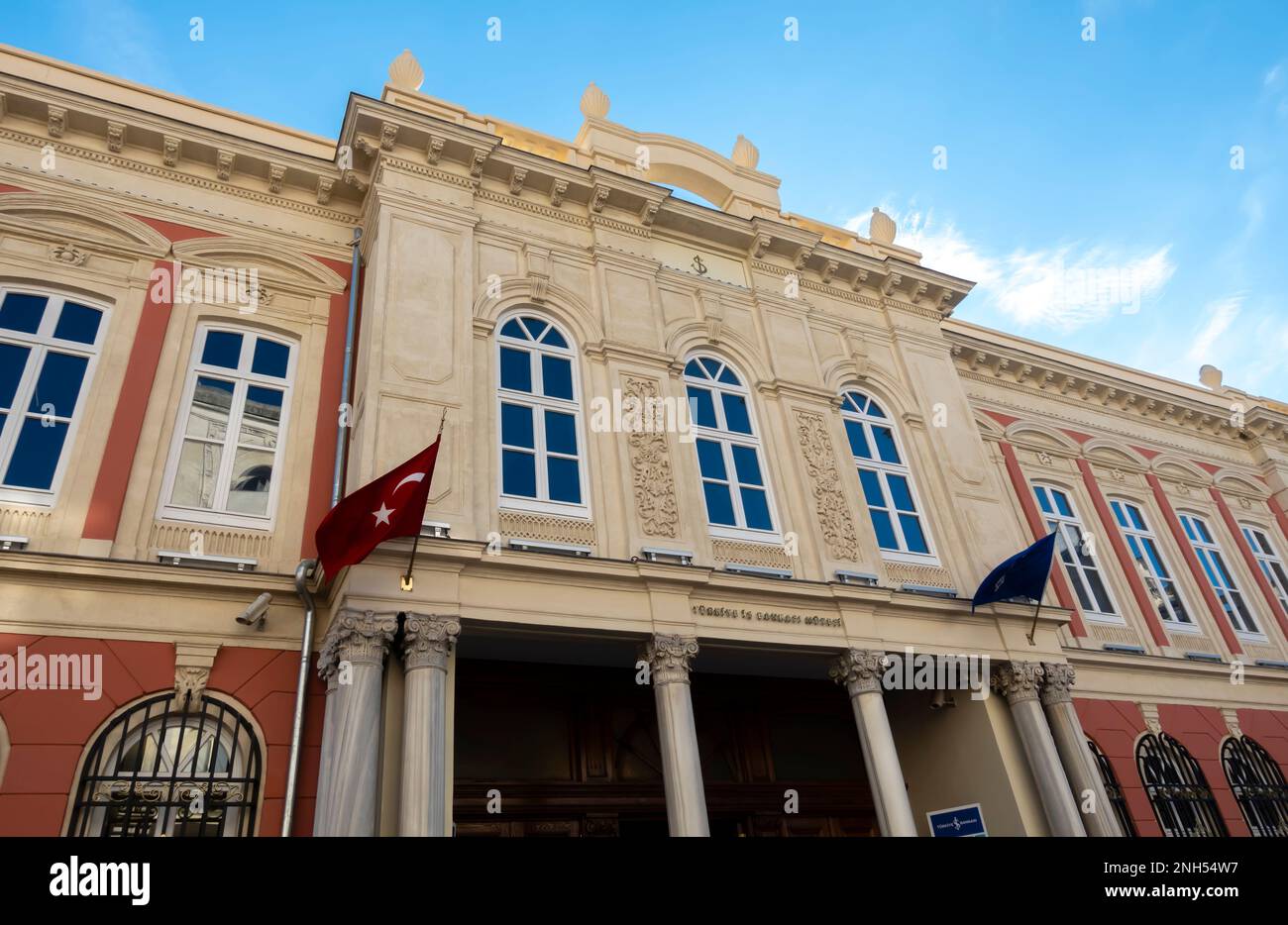 Turkey İş Bank Museum istanbul historic building Stock Photo - Alamy