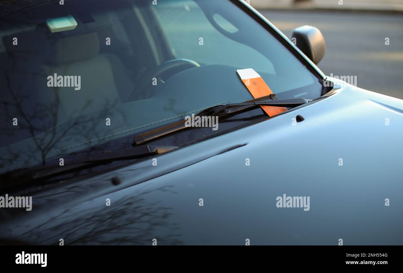 Traffic ticket citation hi-res stock photography and images - Alamy