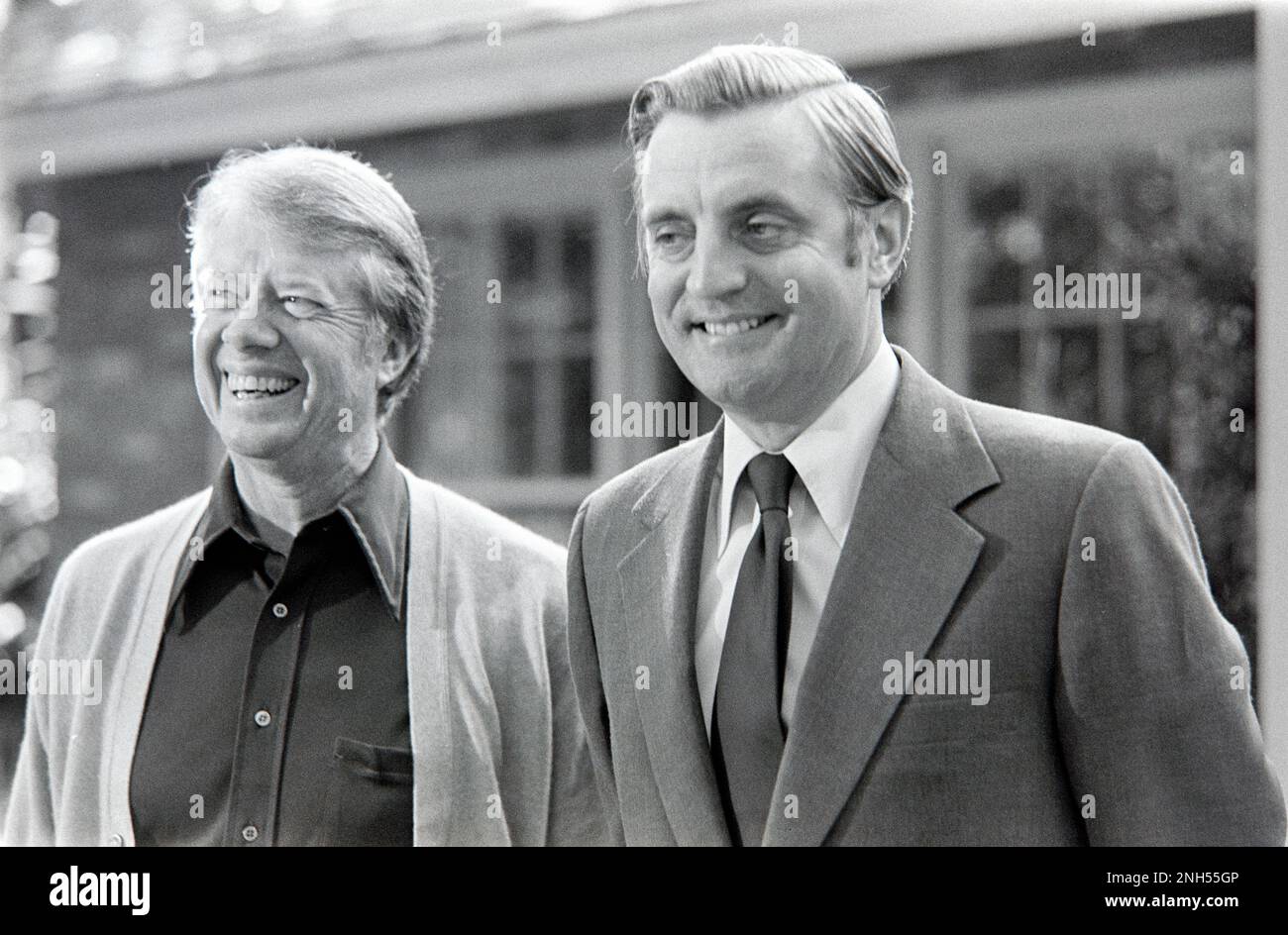 President elect Jimmy Carter and Vice President elect Walter Mondale at ...