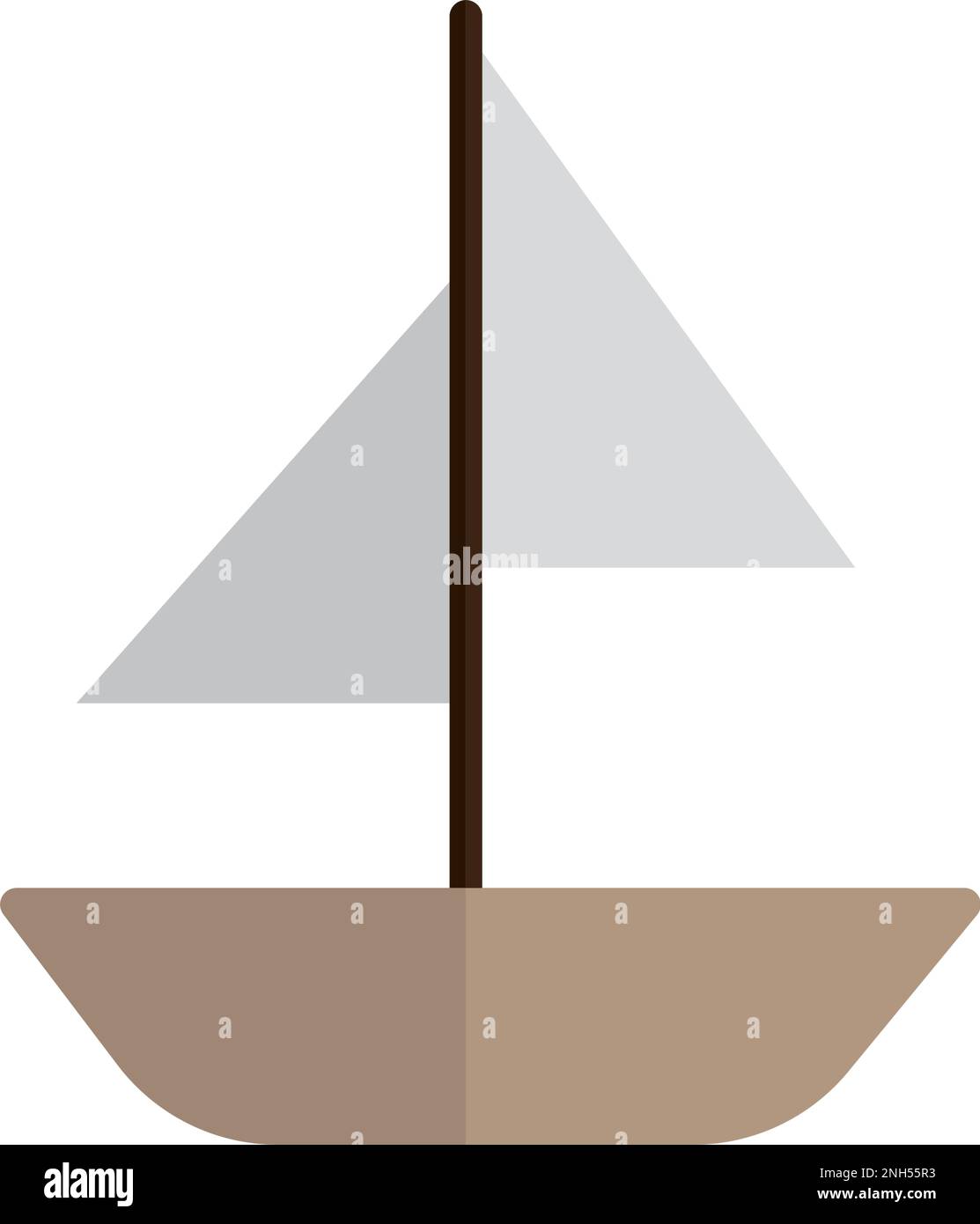 Isolated colored ship toy icon Vector Stock Vector Image & Art - Alamy