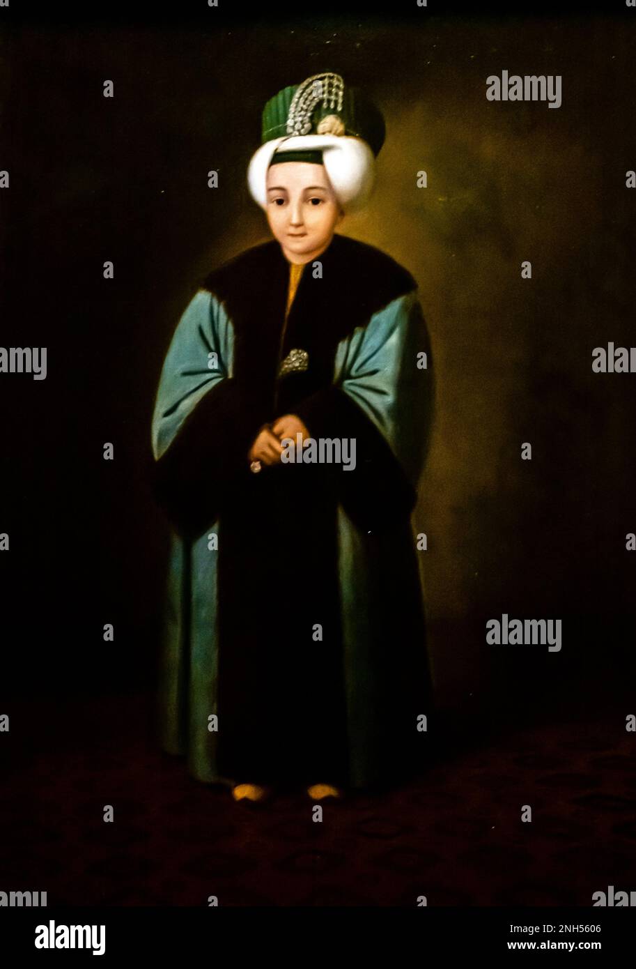 Rafael Manas - Prince Selim 3. 1773 Stock Photo - Alamy