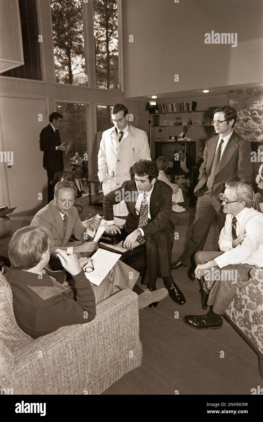President elect Jimmy Carter holds a transition meeting with Vice ...