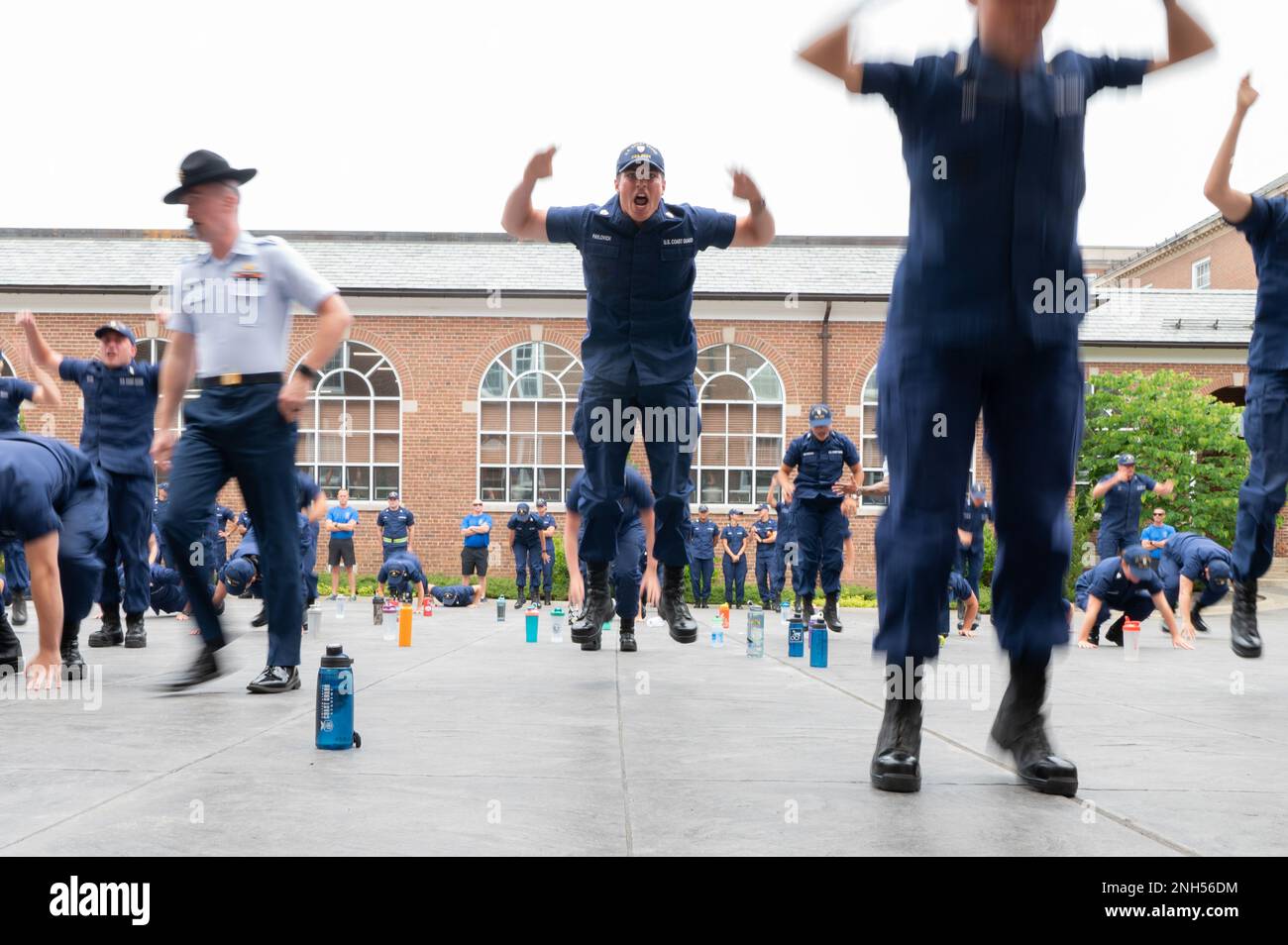 Company Commanders from Coast Guard Training Center Cape May, visit the ...