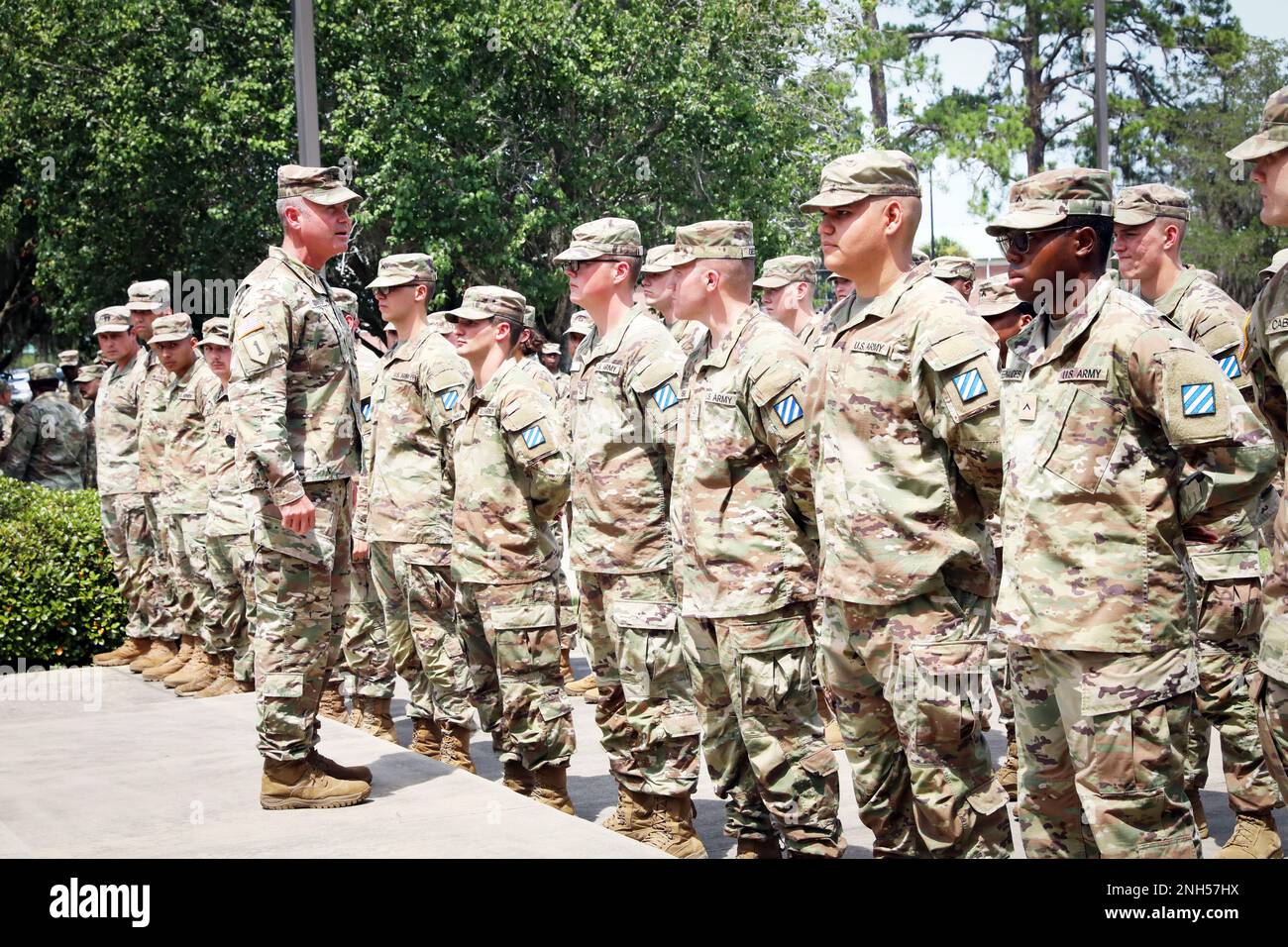 Col. Ethan J. Diven, commander of the "Spartan Brigade," 2nd Armored ...