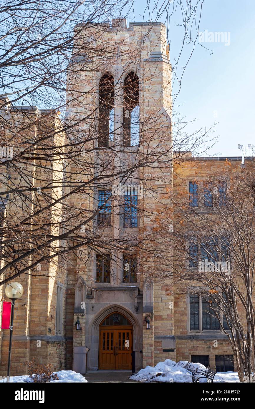 landmark seminary hall building containing library, faculty offices and ...