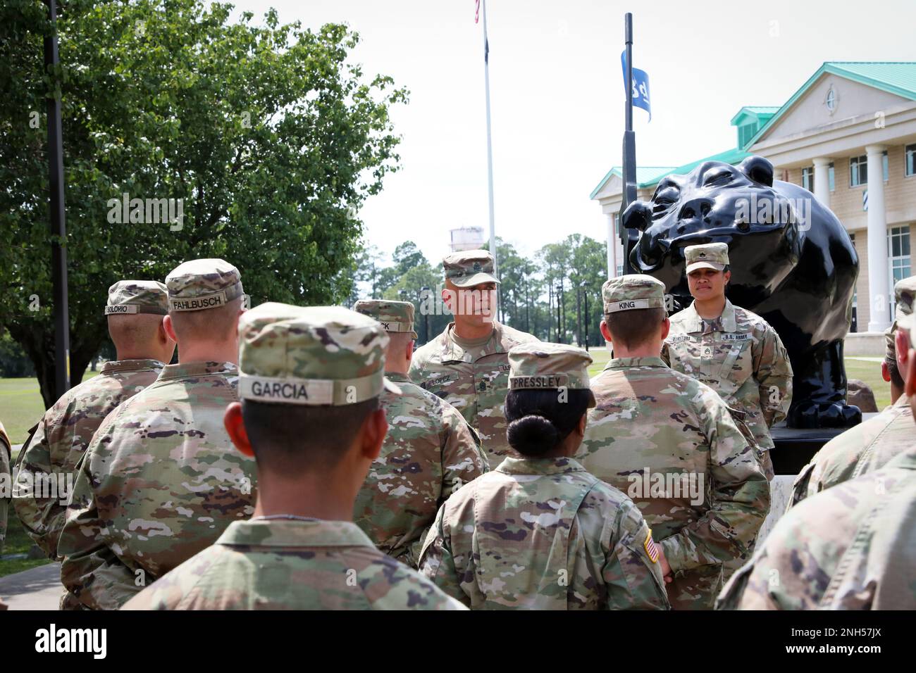 Command Sgt. Maj. Jaime Lopez, the senior enlisted advisor for the ...