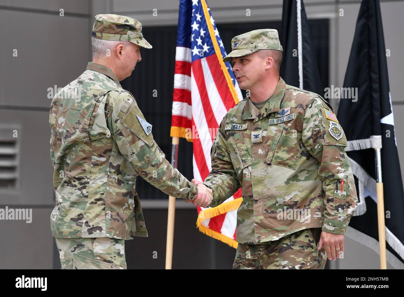 SCHRIEVER SPACE FORCE BASE, Colo. -- Space Delta 9 conducted its change ...