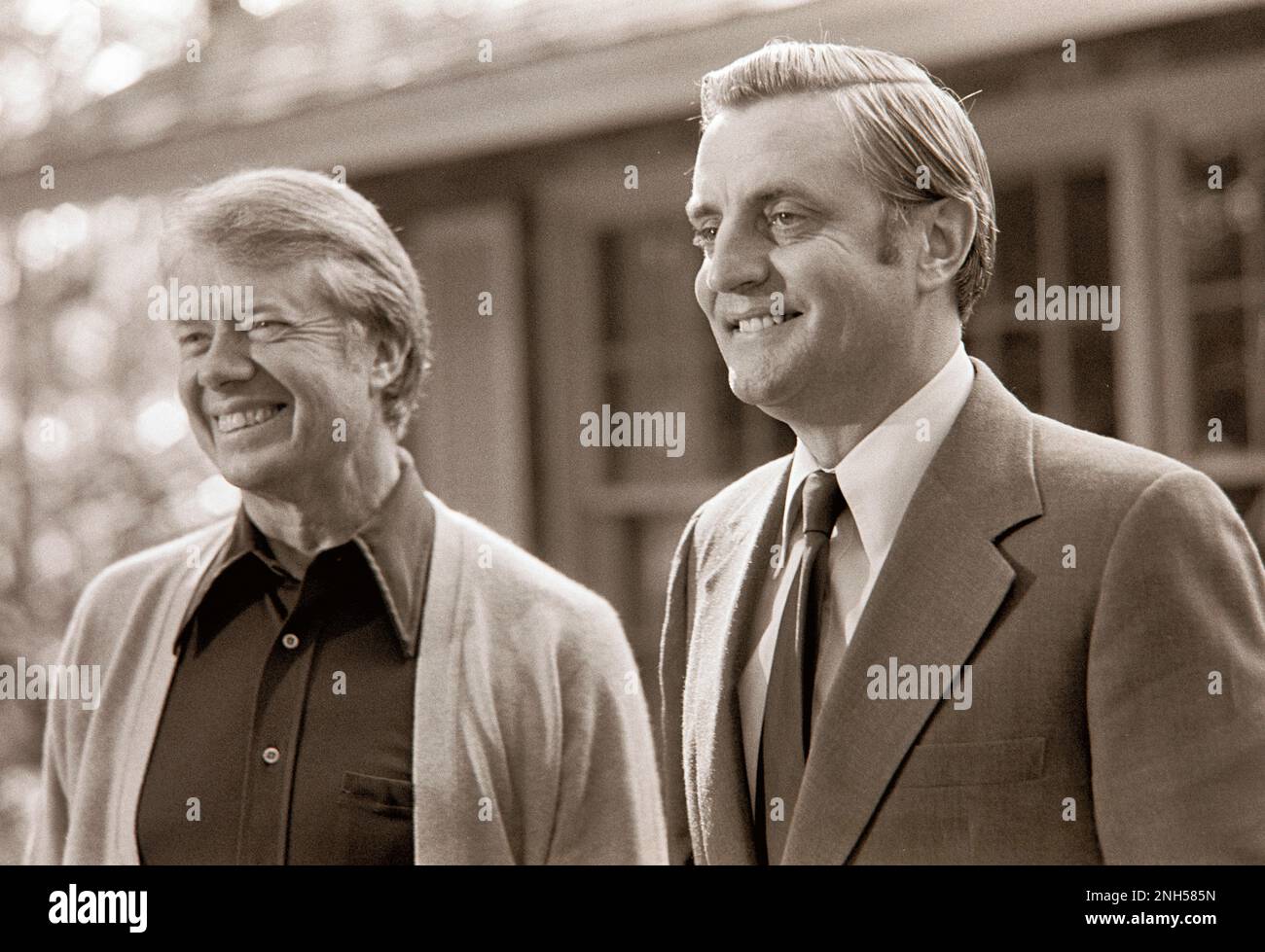 President elect Jimmy Carter and Vice President elect Walter Mondale at ...