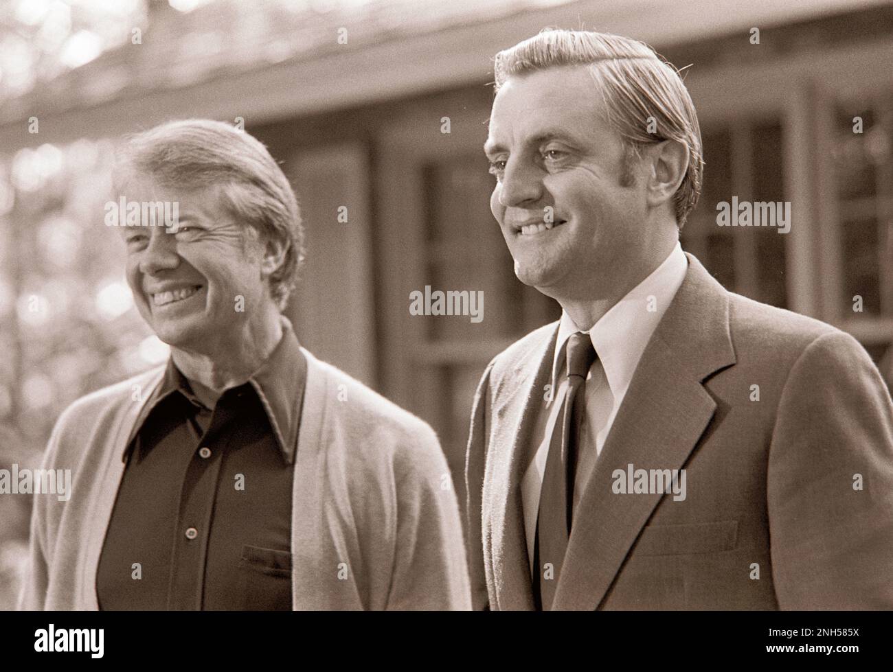 President elect Jimmy Carter and Vice President elect Walter Mondale at ...