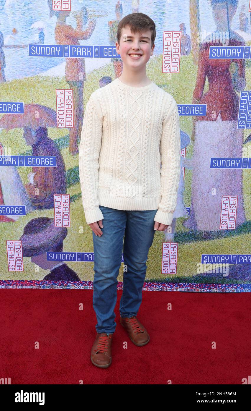 Pasadena, California, USA. 19th Feb, 2023. Iain Armitage. The Opening ...