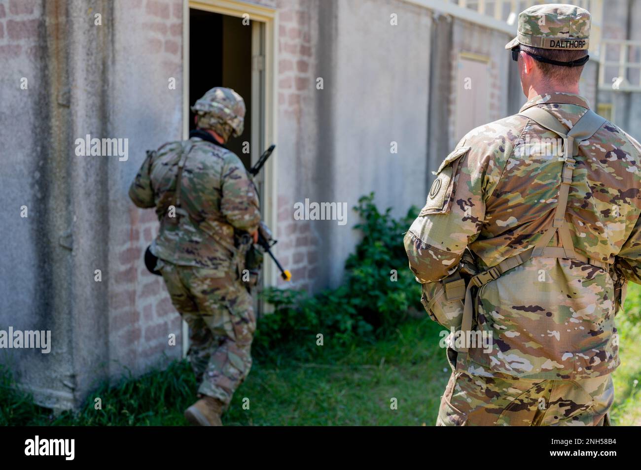 Staff Sgt. Chris Dalthorp, an observer coach/trainer for 1st Training ...