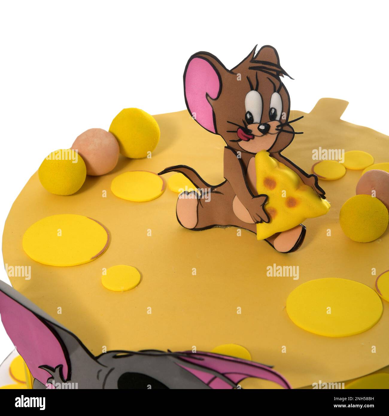 Birthday cake TOM and JERRY. Design cake of the theme is inspired by ...