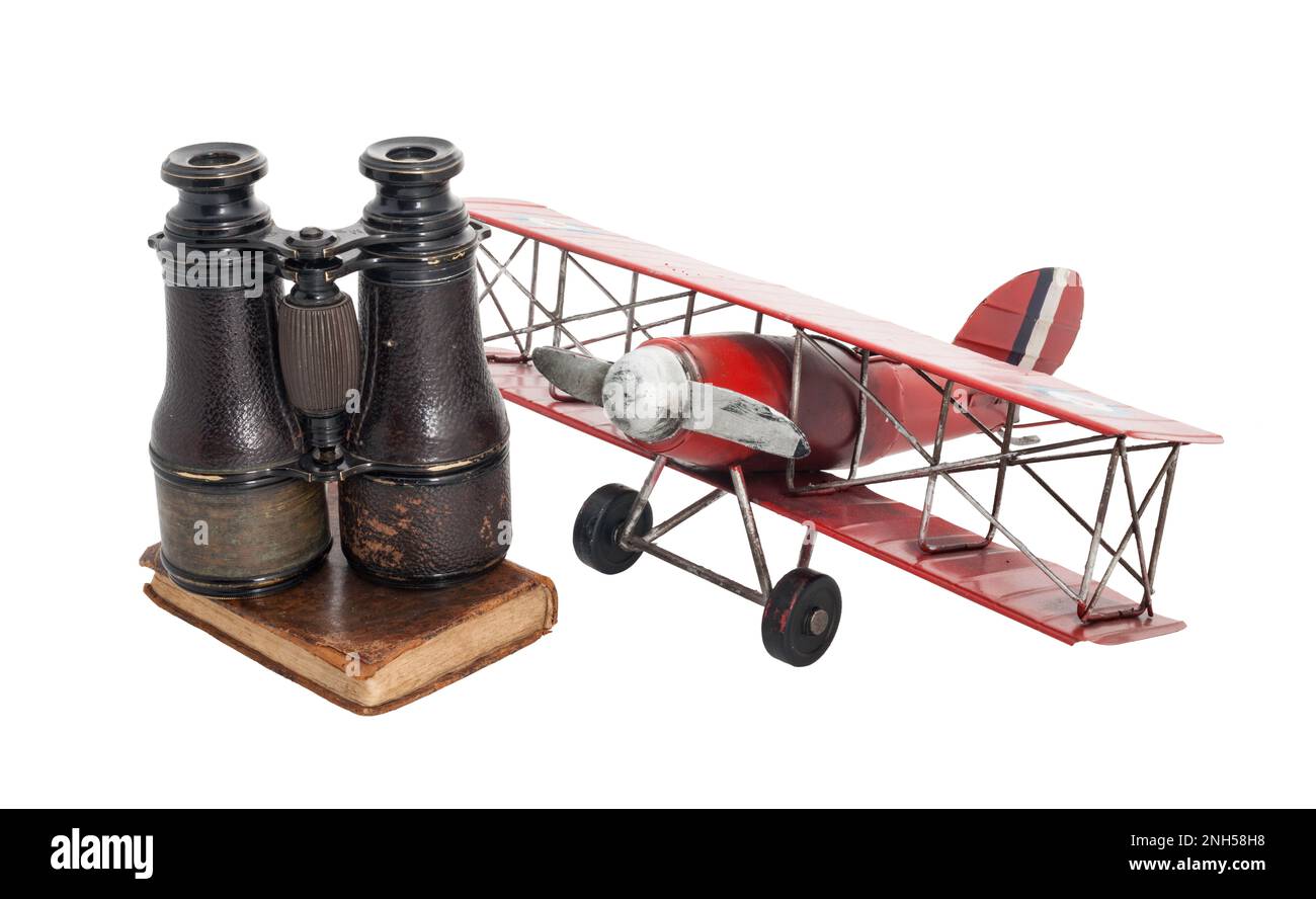 Airplane binoculars Cut Out Stock Images & Pictures - Alamy