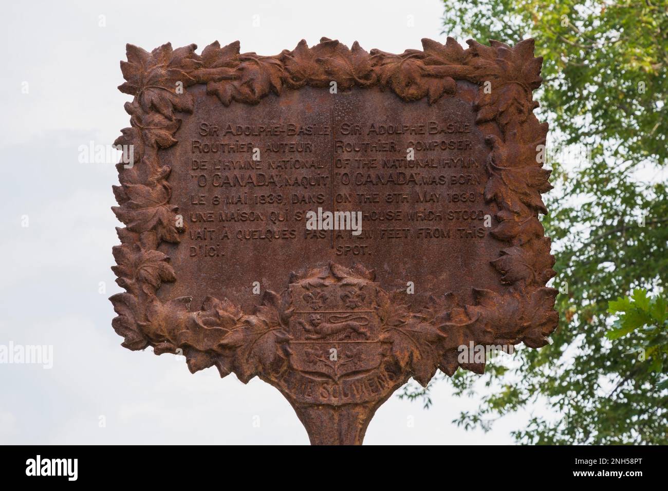 Sir adolphe basil routhier hi-res stock photography and images - Alamy