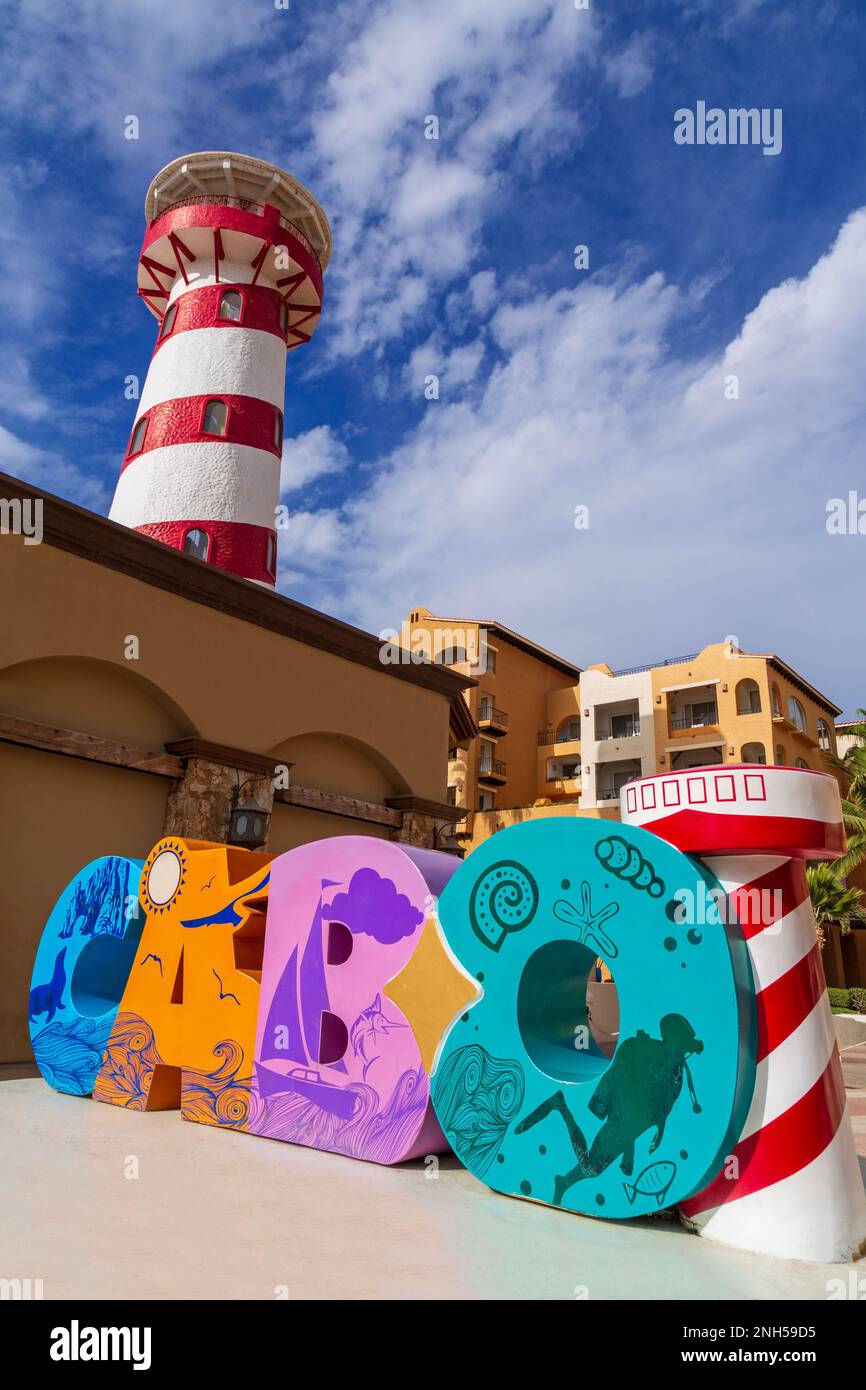 Lighthouse, Cabo San Lucas, Baja California Sur, Mexico Stock Photo - Alamy