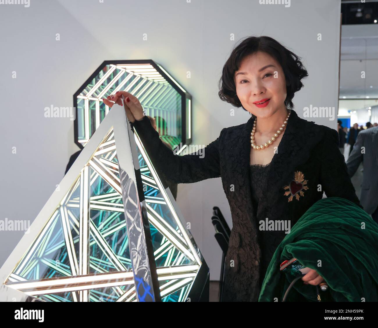 Los Angeles, California, USA. 19th February, 2023. Lydia Hong Chen, a ...