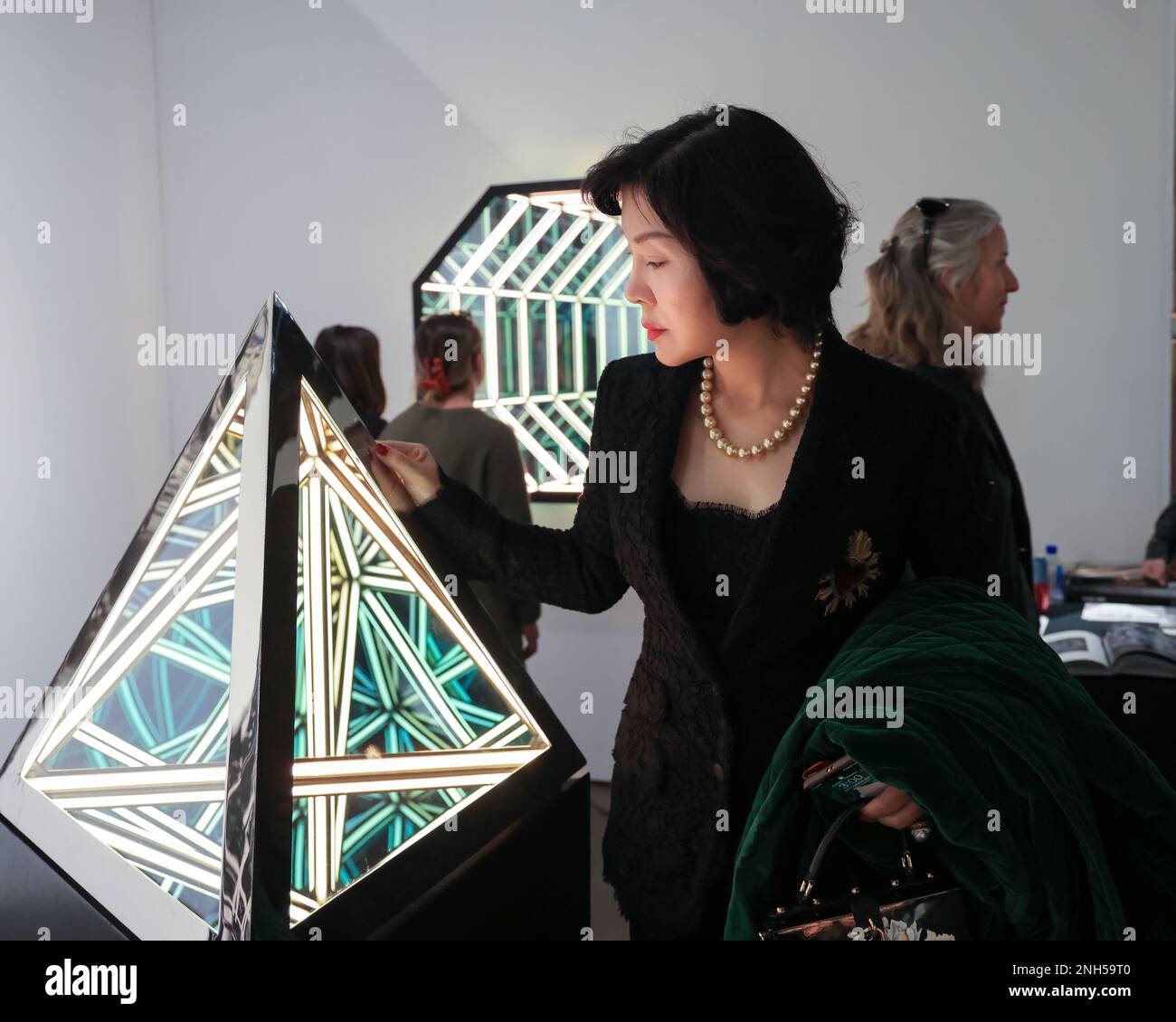 Los Angeles, California, USA. 19th February, 2023. Lydia Hong Chen, a ...