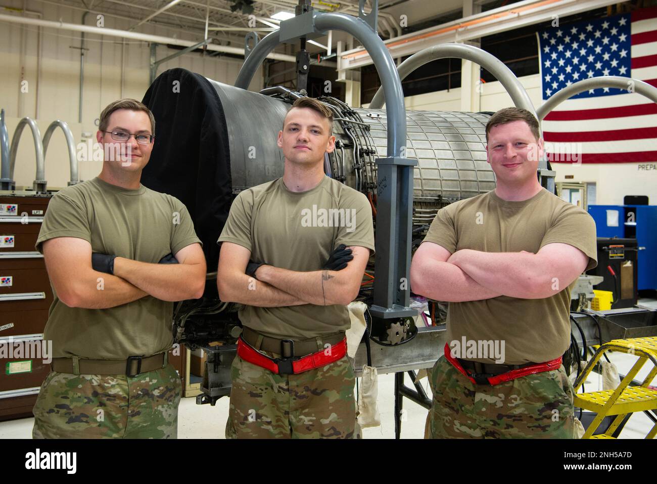 U.S. Air Force Senior Airmen Trevor Sipe, Zachary Soles and Timothy ...