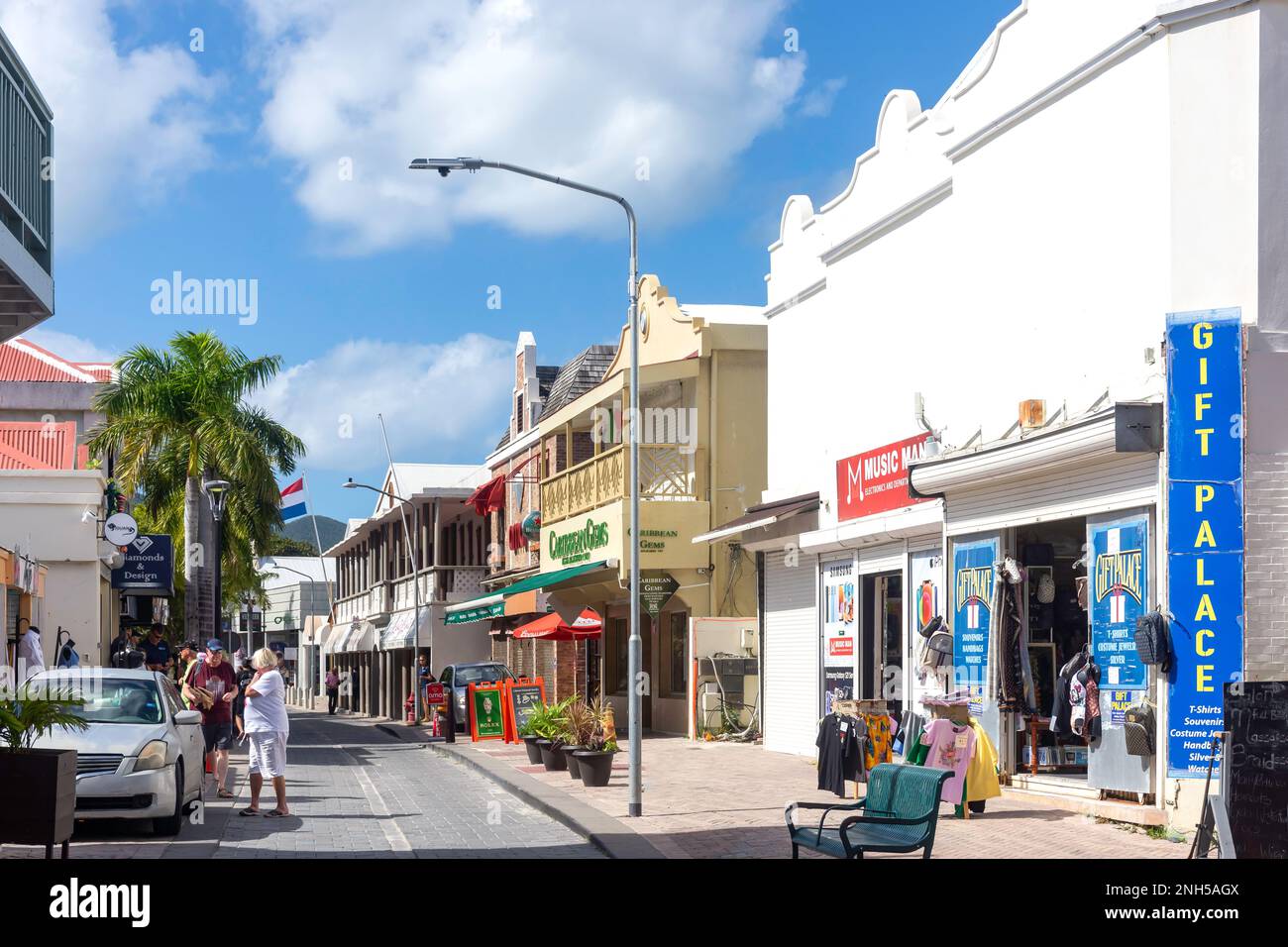 Front street shops diamond shopping street philipsburg st sint m hi-res ...