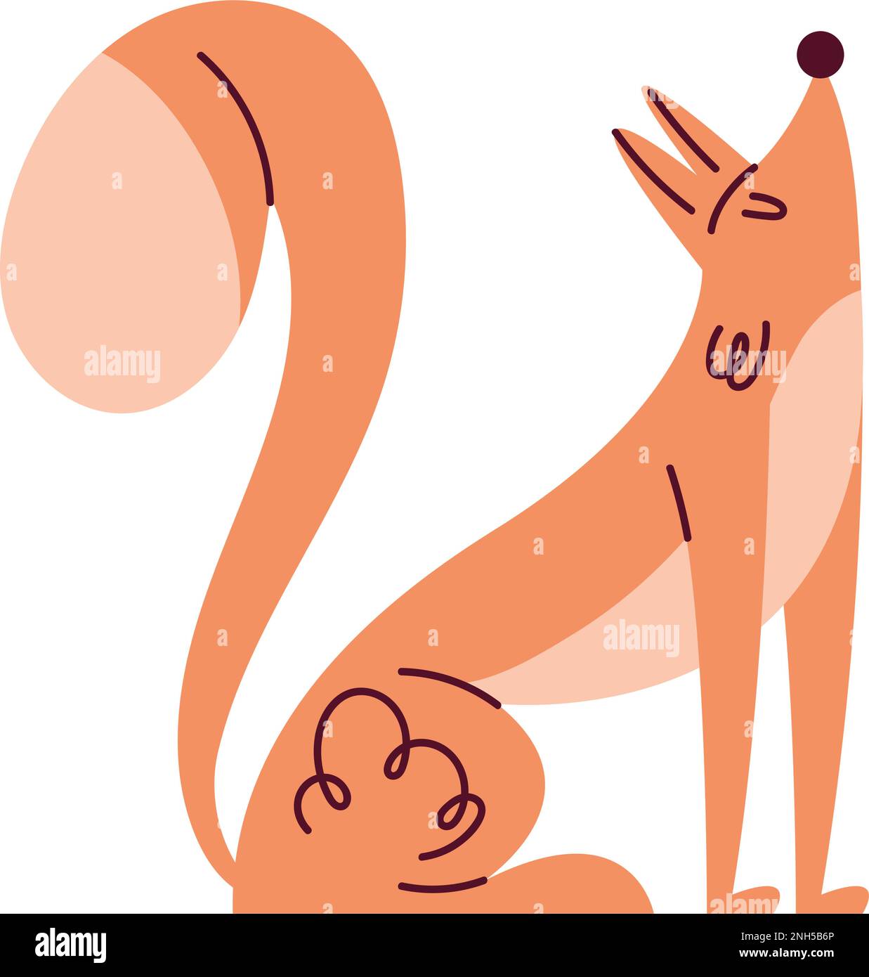 Golden fox Stock Vector Images - Alamy