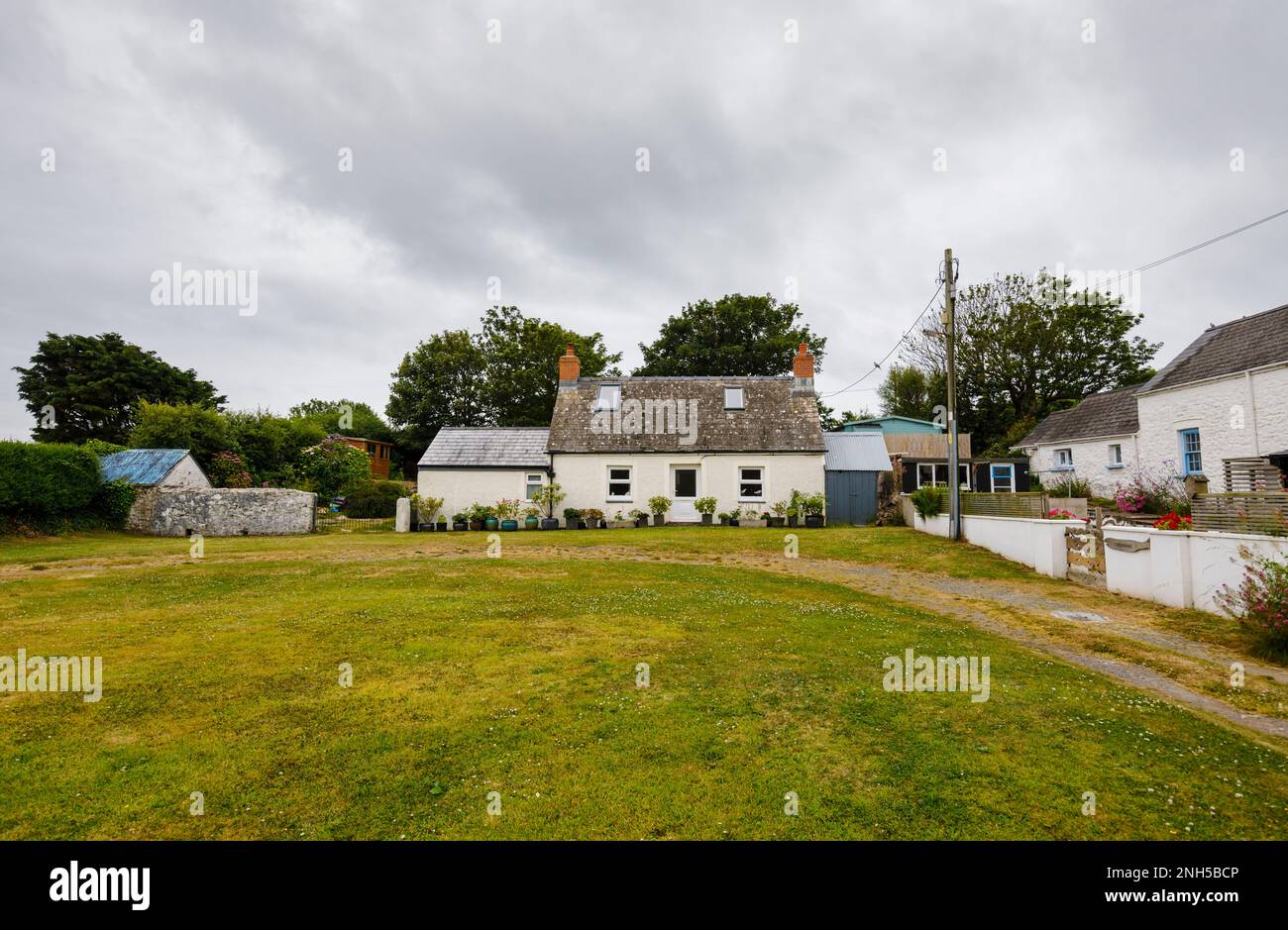 A small detached cottage bungalow in Marloes, a small village on the ...