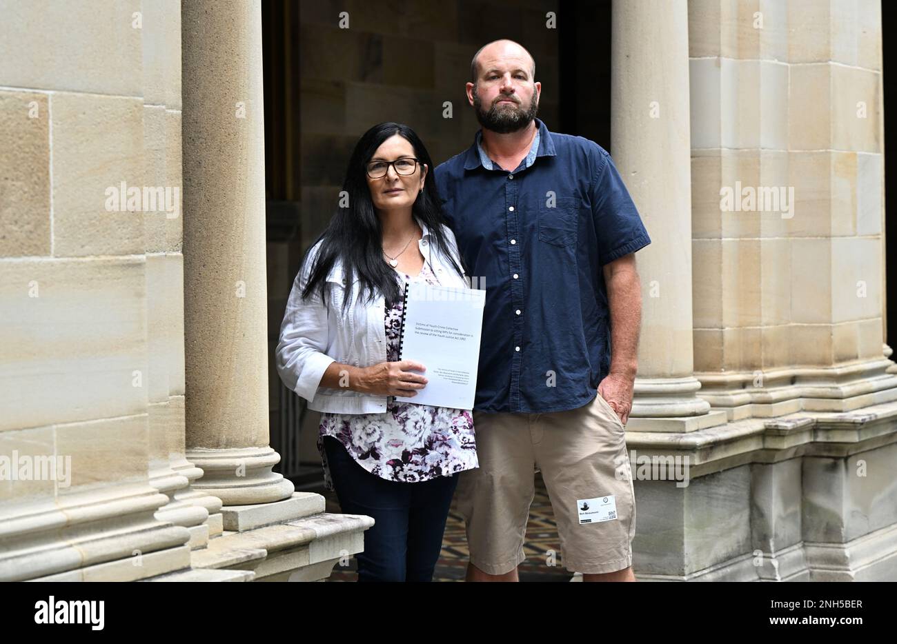 Michelle Liddle (left) and Ben Beaumont (right), parents of murder ...