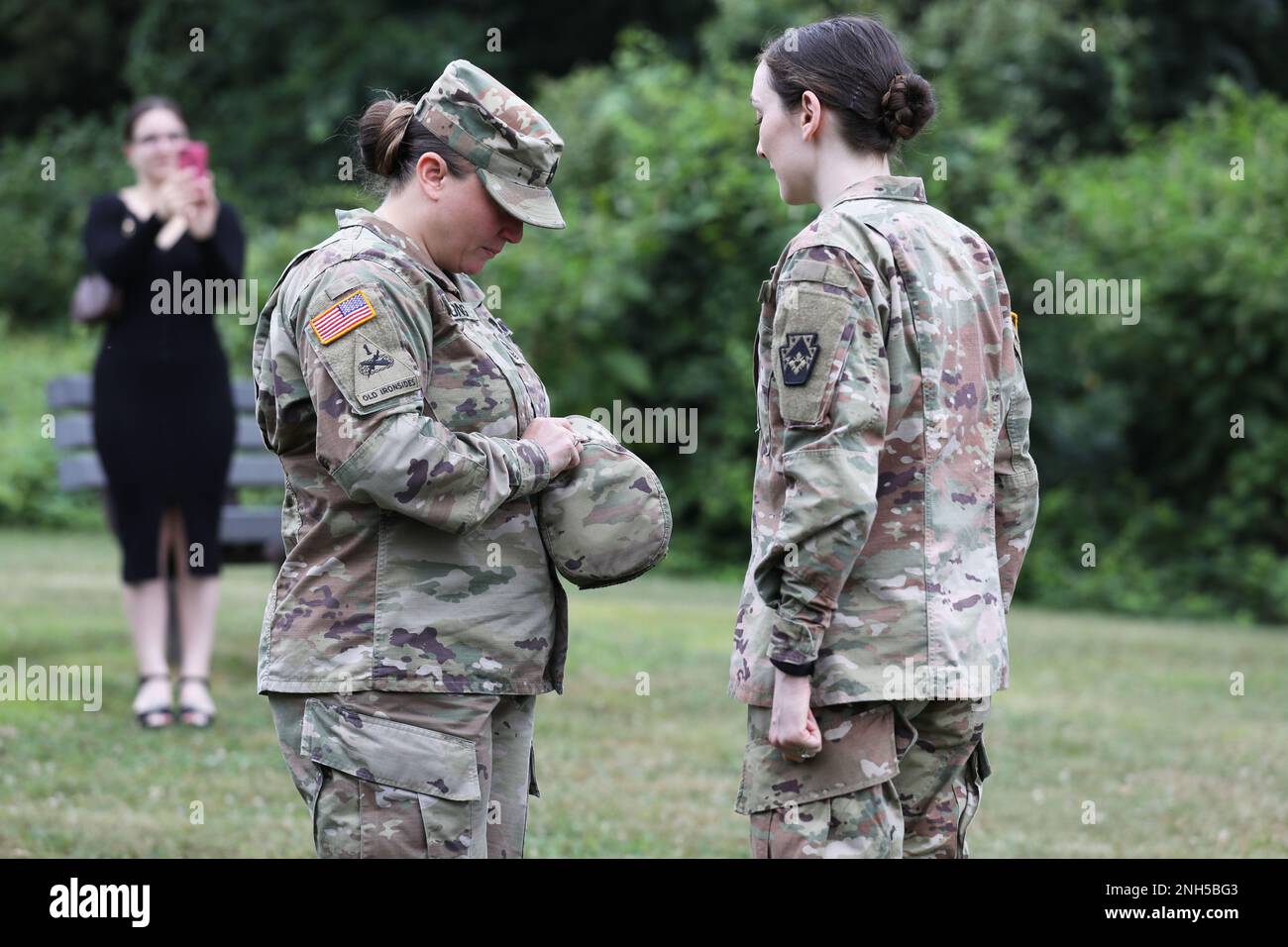 U.S. Army 1st Lt. Leanne Demboski, executive officer for the 109th ...