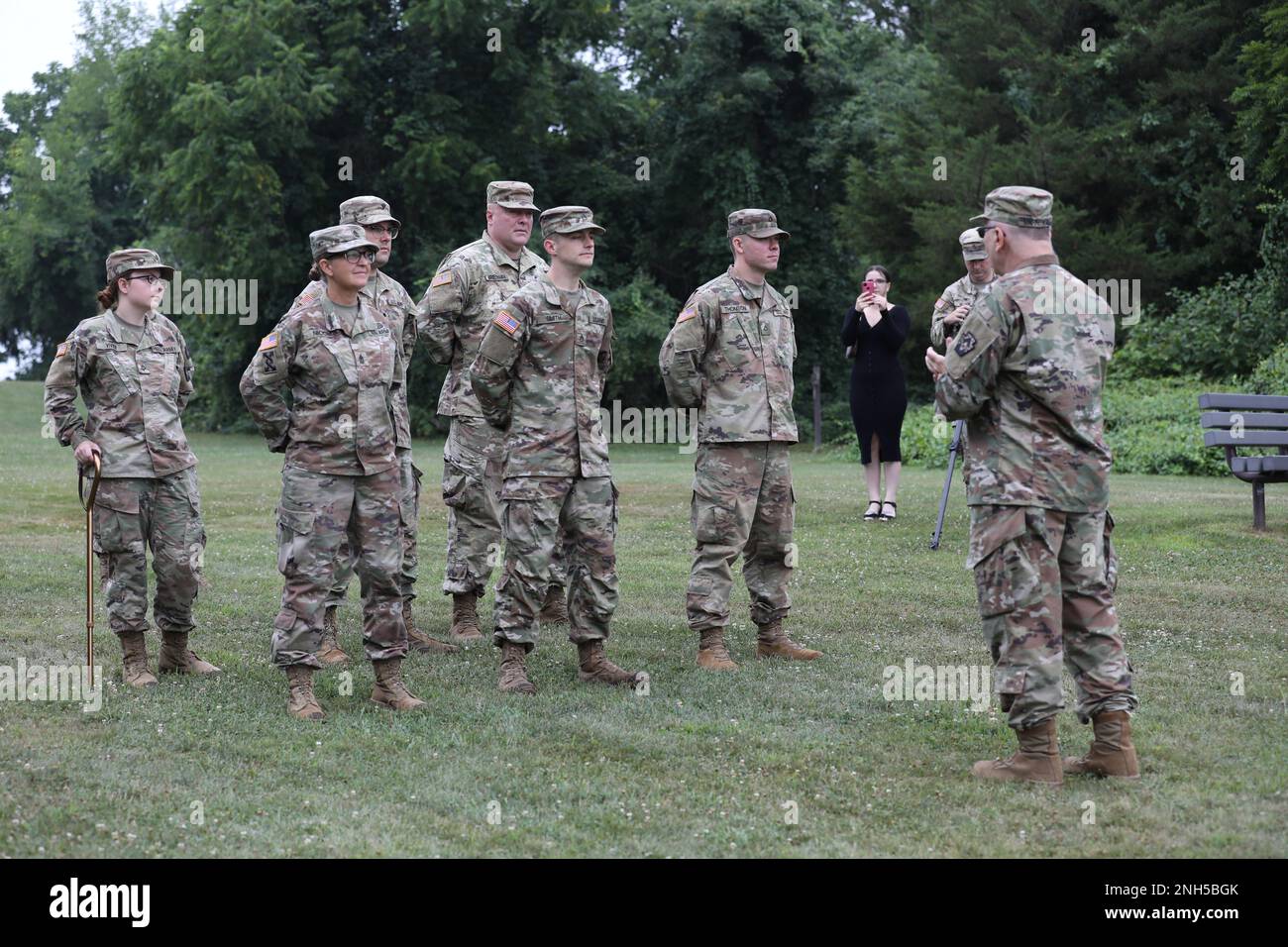 U.S. Army 1st Lt. Leanne Demboski, executive officer for the 109th ...