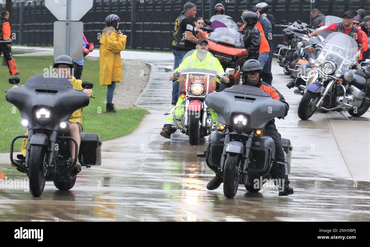 Despite the rain, hundreds of riders participated in the Peacekeepers ...