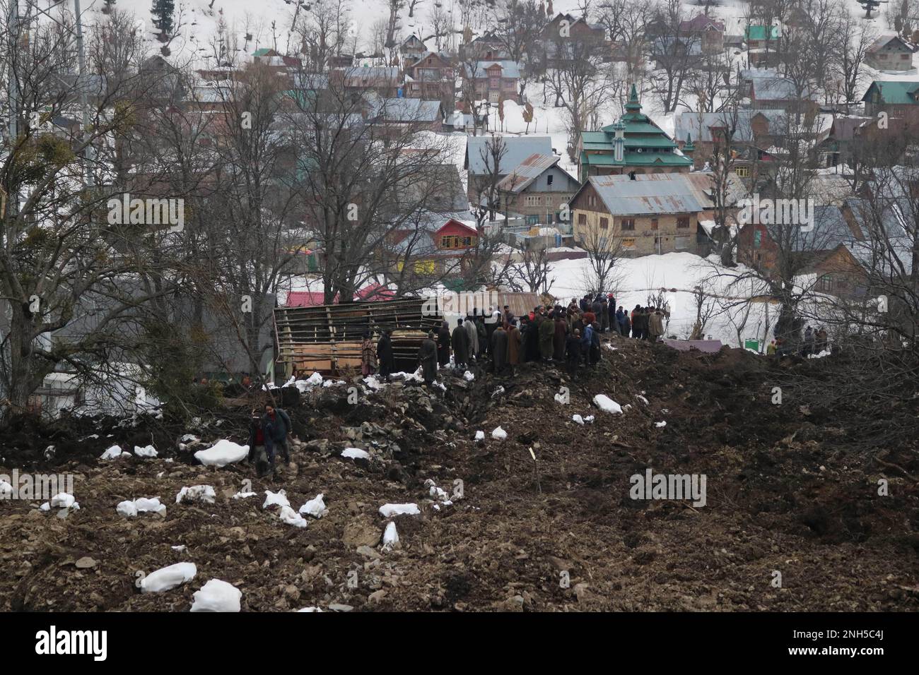 Srinagar, Kashmir. February 20,2023, Srinagar kashmir, india : People ...
