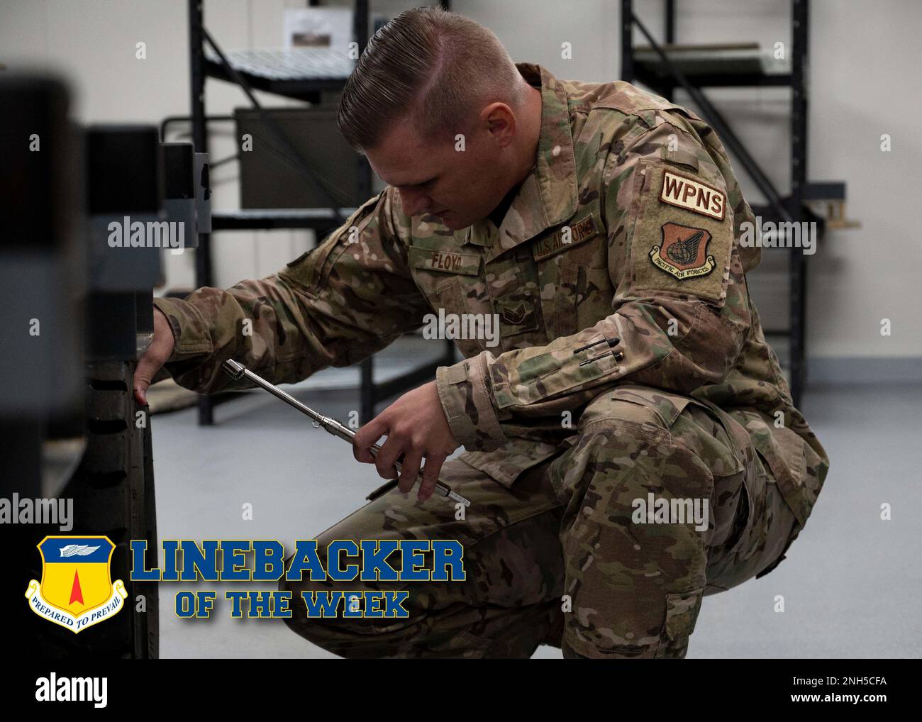 U.S. Air Force Staff Sgt. Devin Floyd, armament flight chief and ...