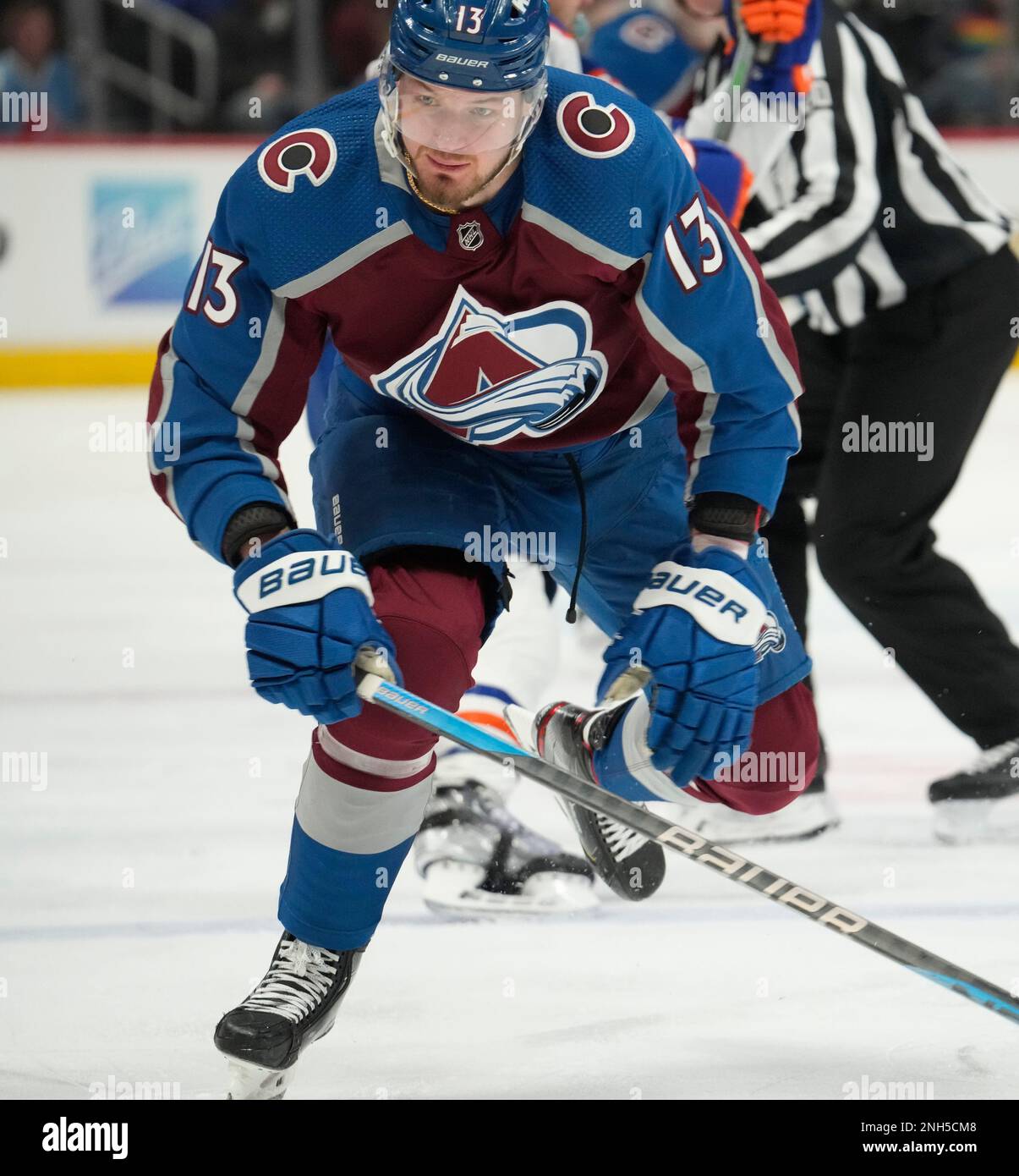 Colorado Avalanche right wing Valeri Nichushkin (13) in the first ...