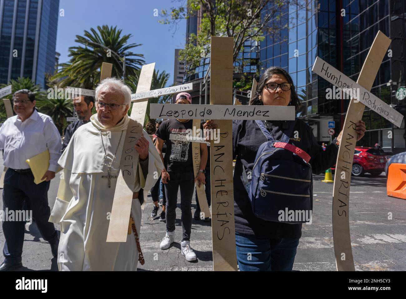 February 19, 2023, Mexico City. Mexico: The archbishop emeritus Raul ...