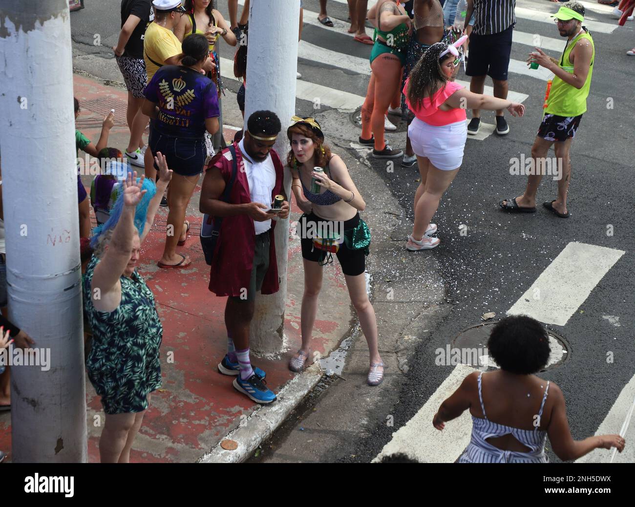 Sao Paulo, Sao Paulo, Brasil. 20th Feb, 2023. (INT) The Esfarrapado ...