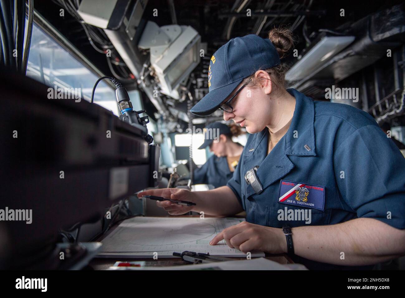 PACIFIC OCEAN (July 17, 2022) Lt. j.g. Zandalee Toothaker, from Orono ...