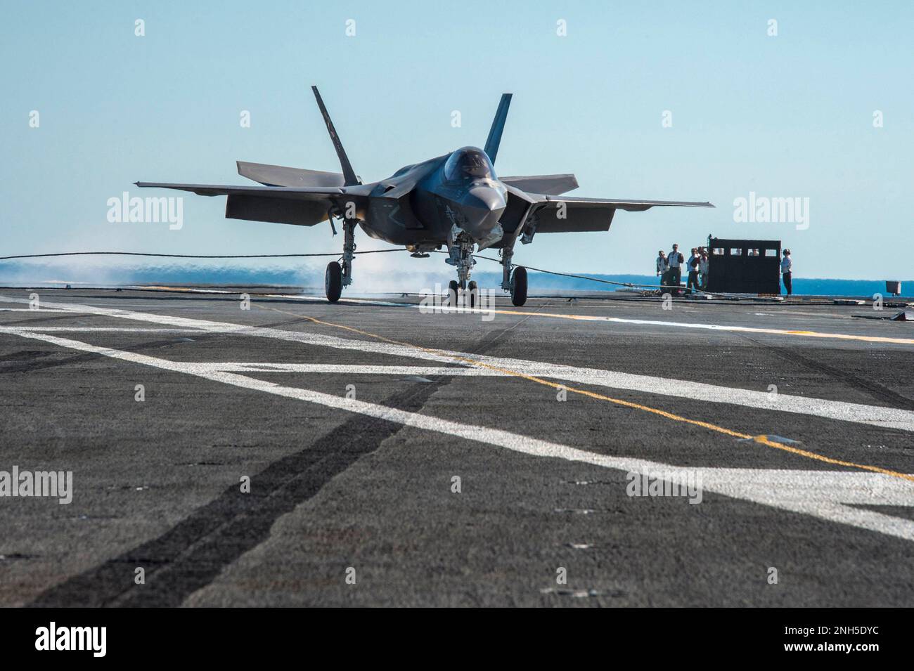 The F-35C Lightning II carrier variant Joint Strike Fighter conducts ...
