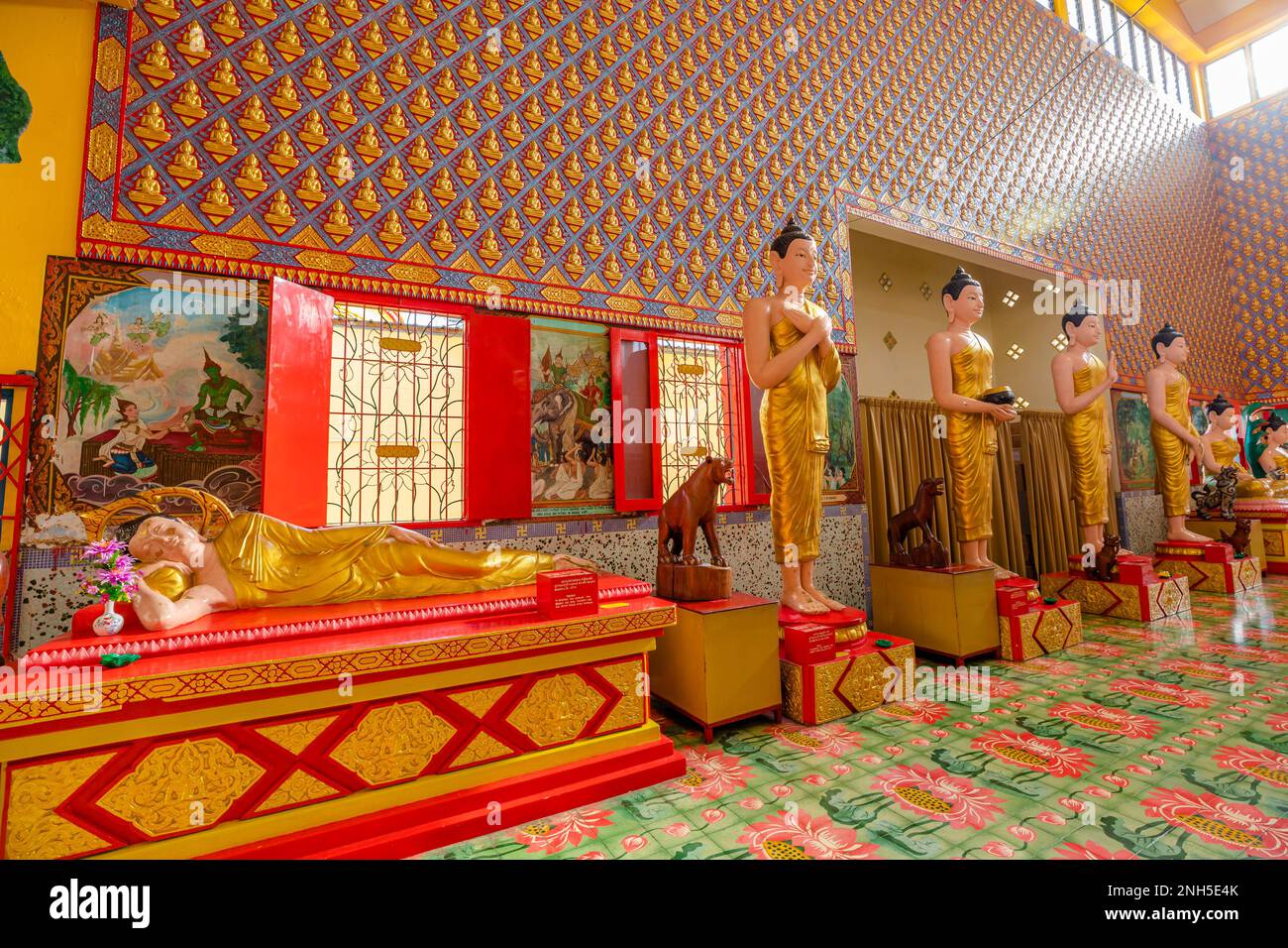 George Town, Penang, Malaysia - Jan 2023: Founded by monks in 1845, the ...