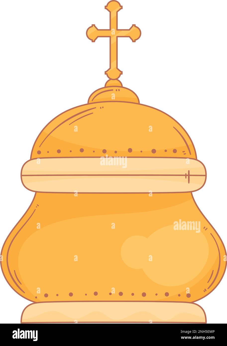 catholic sacred golden chest icon Stock Vector Image & Art - Alamy